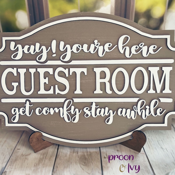Guest Bedroom Signs - Etsy