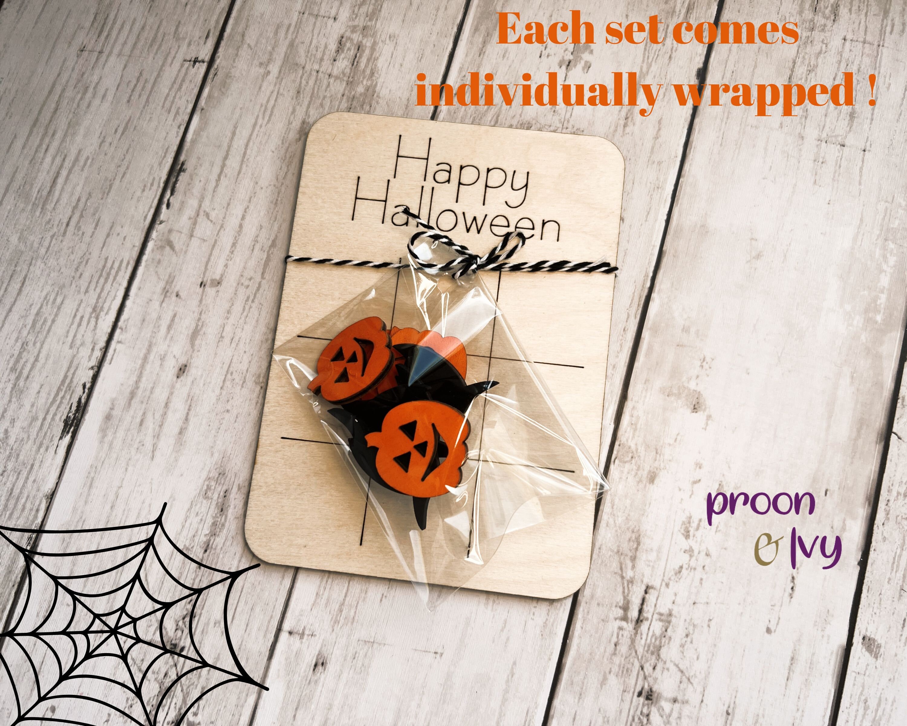 Halloween Class Gifts, Travel Games for Kids, Tic Tac Toe Favors ...