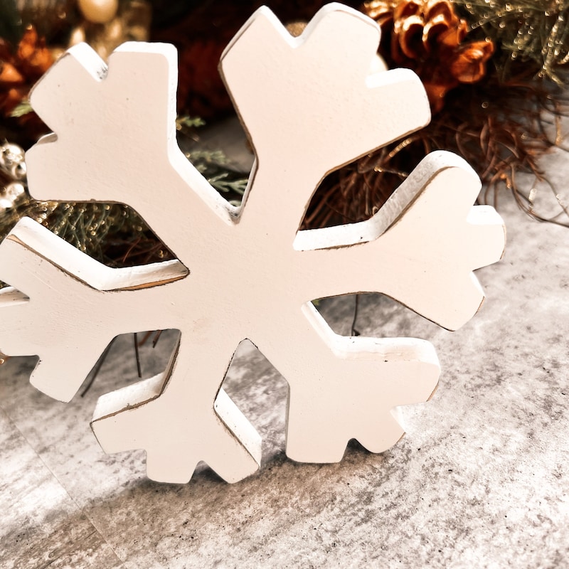 Wooden Snowflake - Etsy