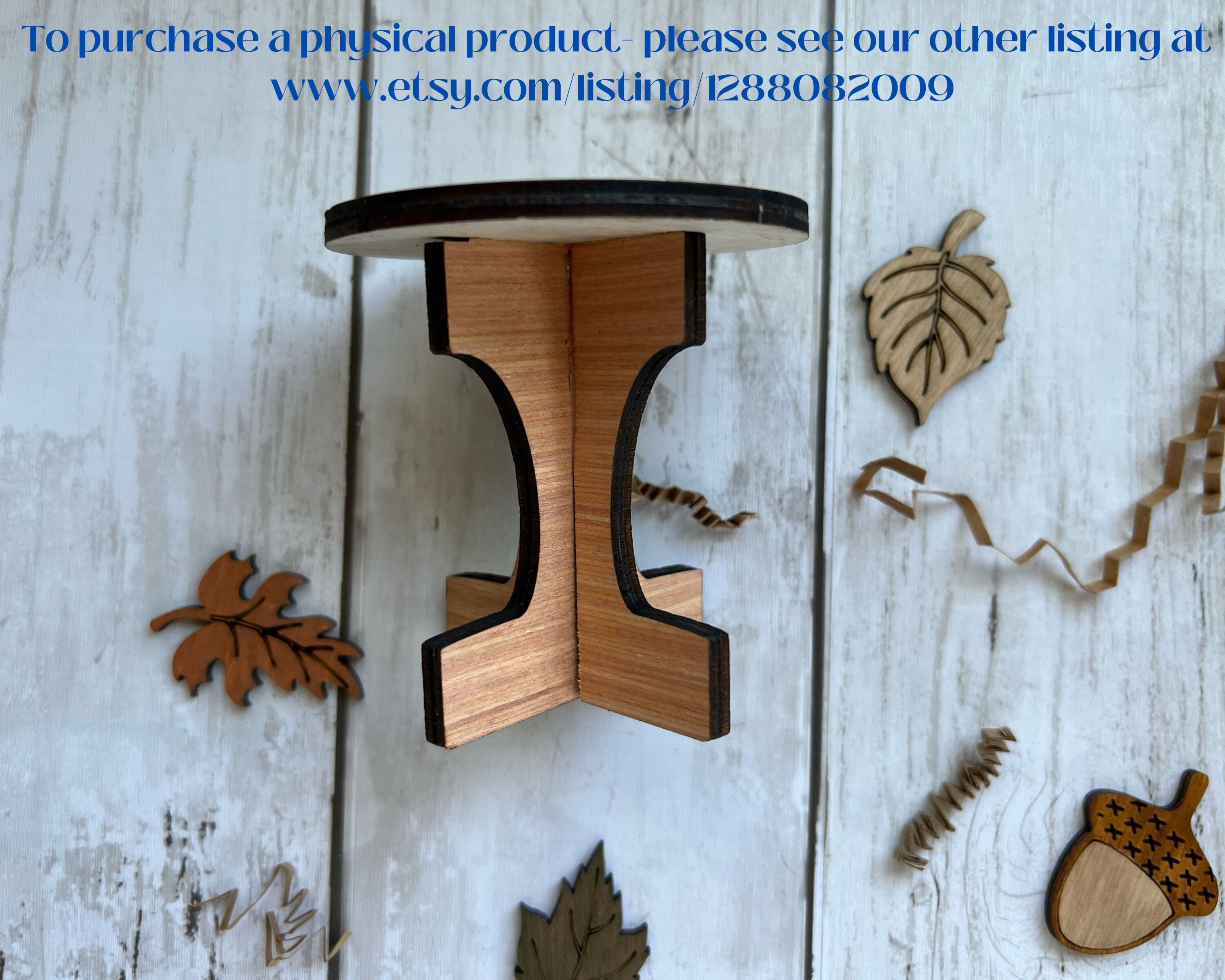 Wood Riser Cut File Riser Stand SVG Vase Filler Decor - Etsy