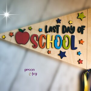 First Day of School Pennant Flag, Back to School Photo Prop - Etsy