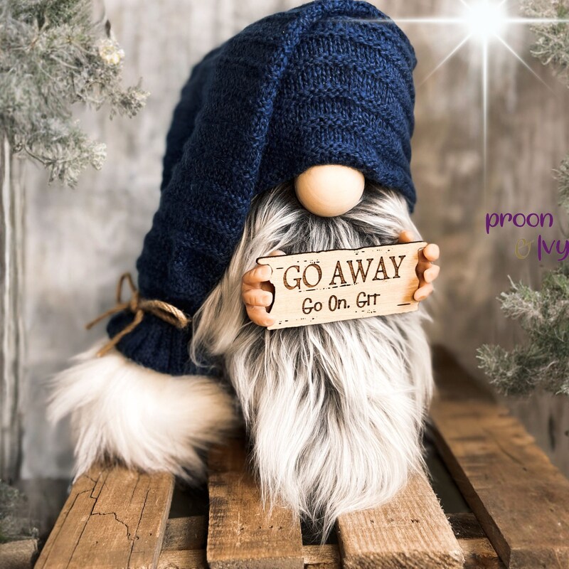 Rude Garden Gnome - Etsy