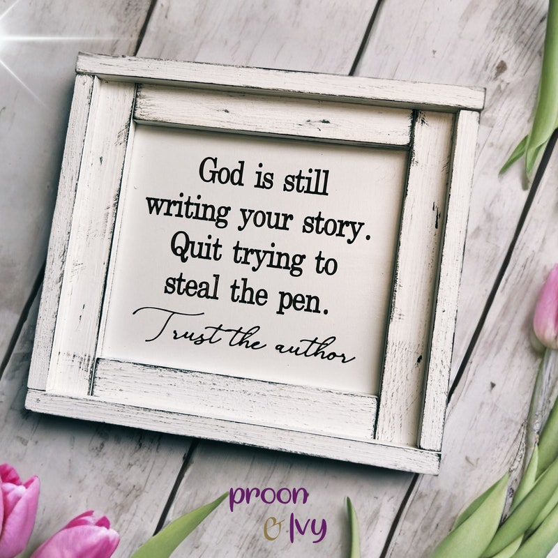 Biblical Farmhouse Signs - Etsy