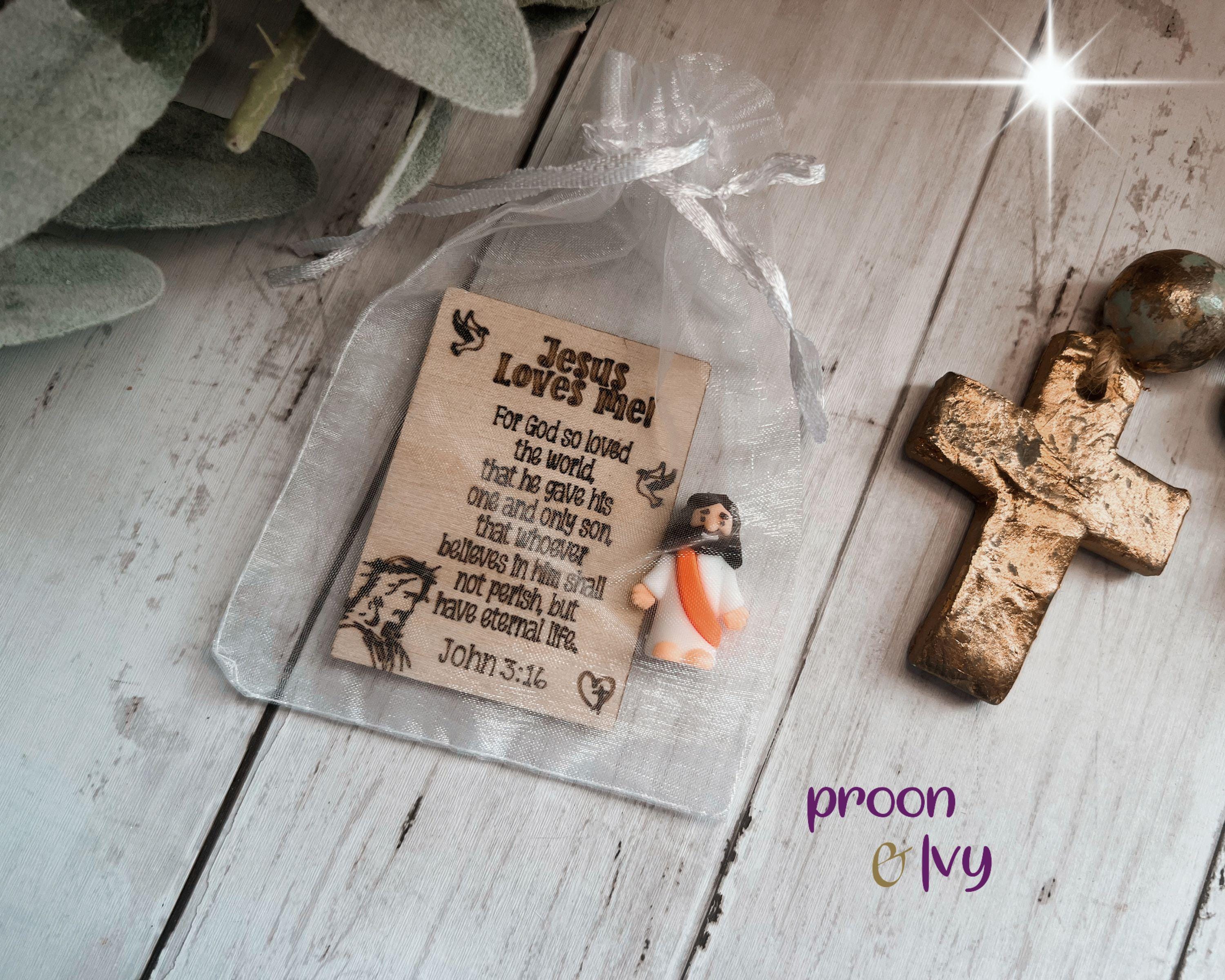 Little Jesus Pocket Cards for Church, Bible Study Gifts , Religious ...