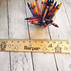 Kids Ruler, Measuring Ruler, Personalized Ruler, Back to School Ruler ...