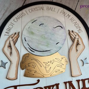 Fortune Telling, Tarot Sign, Psychic Reader, Halloween Decor Indoor ...