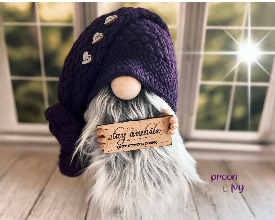 Unique Gnomes, Plush Gnomes, Funny Shelf Decor, Stuffed Gnomes - Etsy