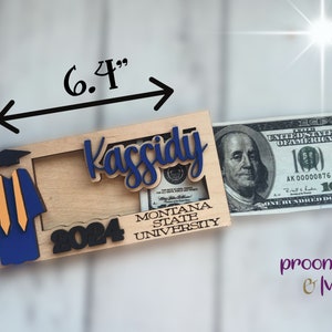 Graduation Money Holder Personalized, Graduation Gift, Class of 2025 ...
