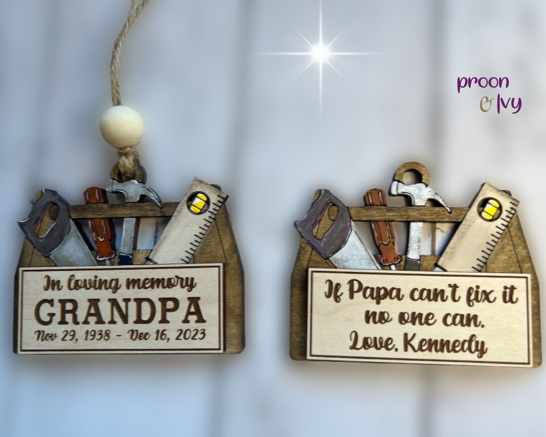 Grandpa and Granddaughter, Handyman Gift, Fathers Day Gift From Kids - Etsy