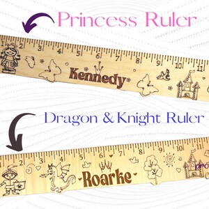 Kids Ruler, Measuring Ruler, Personalized Ruler, Back to School Ruler ...