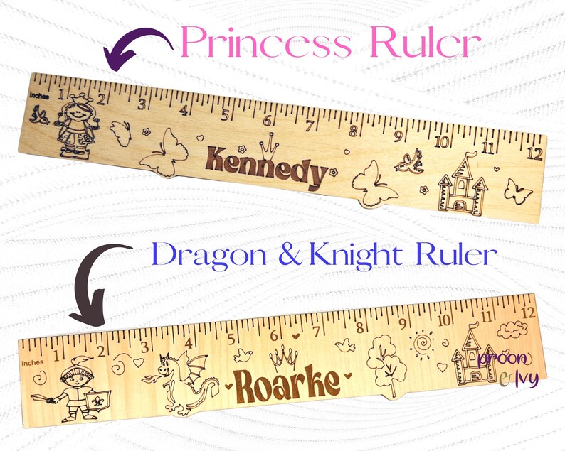 Kids Ruler, Measuring Ruler, Personalized Ruler, Back to School Ruler ...