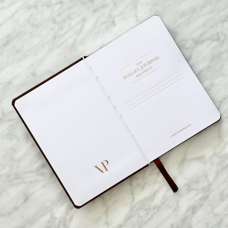 Coquette Bow Linen Hardcover Bullet Journal | Premium Bullet Journal ...