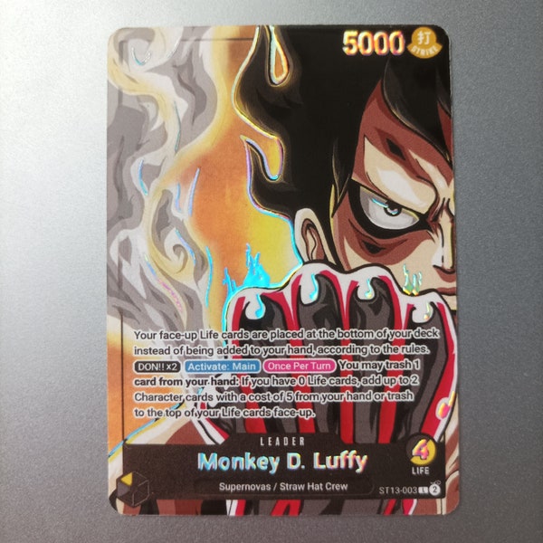One Piece Leader Luffy - Etsy