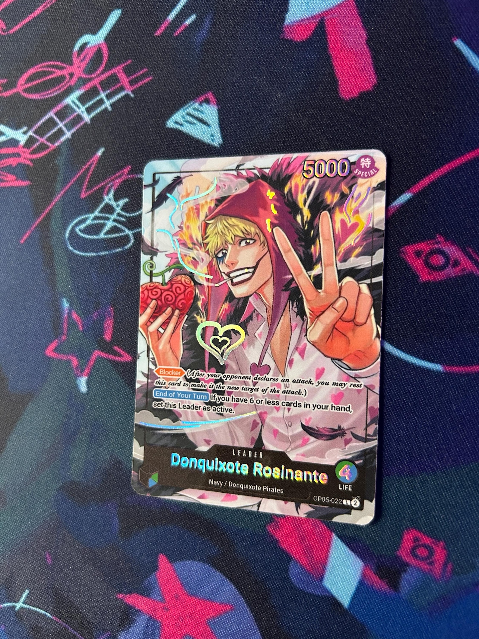 Donquixote Rosinante - One Piece TCG Custom Alt Art Leader *foil ...