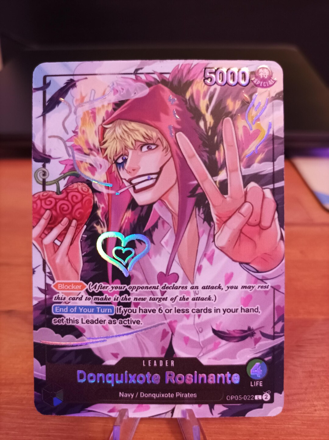 Donquixote Rosinante - One Piece TCG Custom Alt Art Leader *foil ...