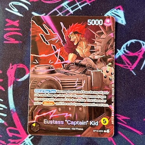 Custom Leader Eustass Kid - Etsy