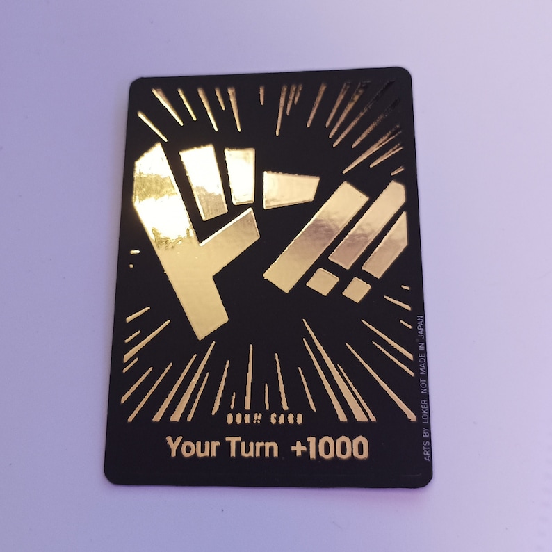 10x Golden DON!! - One Piece TCG Custom DON!! Cards *foil* & *emboss ...