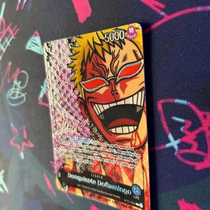 Donquixote Doflamingo- One Piece TCG Custom Alt Art Leader *foil ...