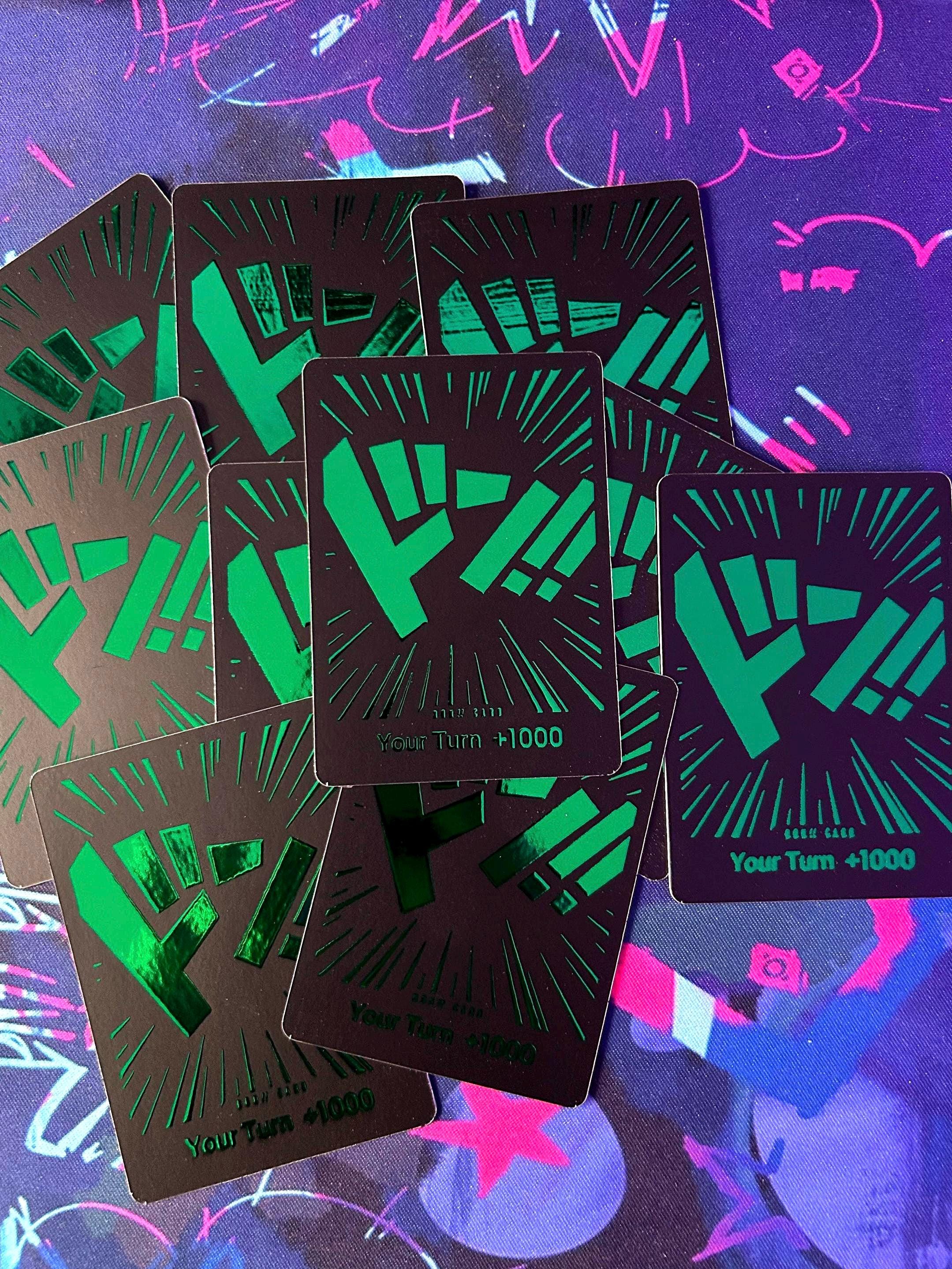 10x Green DON!! - One Piece TCG Custom DON!! Cards *foil* & *emboss* - Etsy