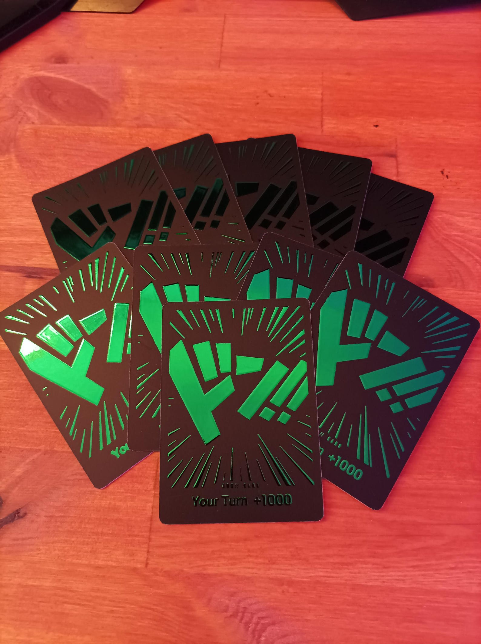 10x Green DON!! - One Piece TCG Custom DON!! Cards *foil* & *emboss* - Etsy