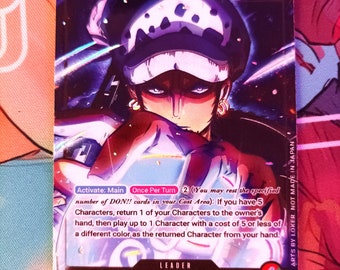 Marco - One Piece TCG Custom Alt Art Leader *foil* & *emboss* - Etsy