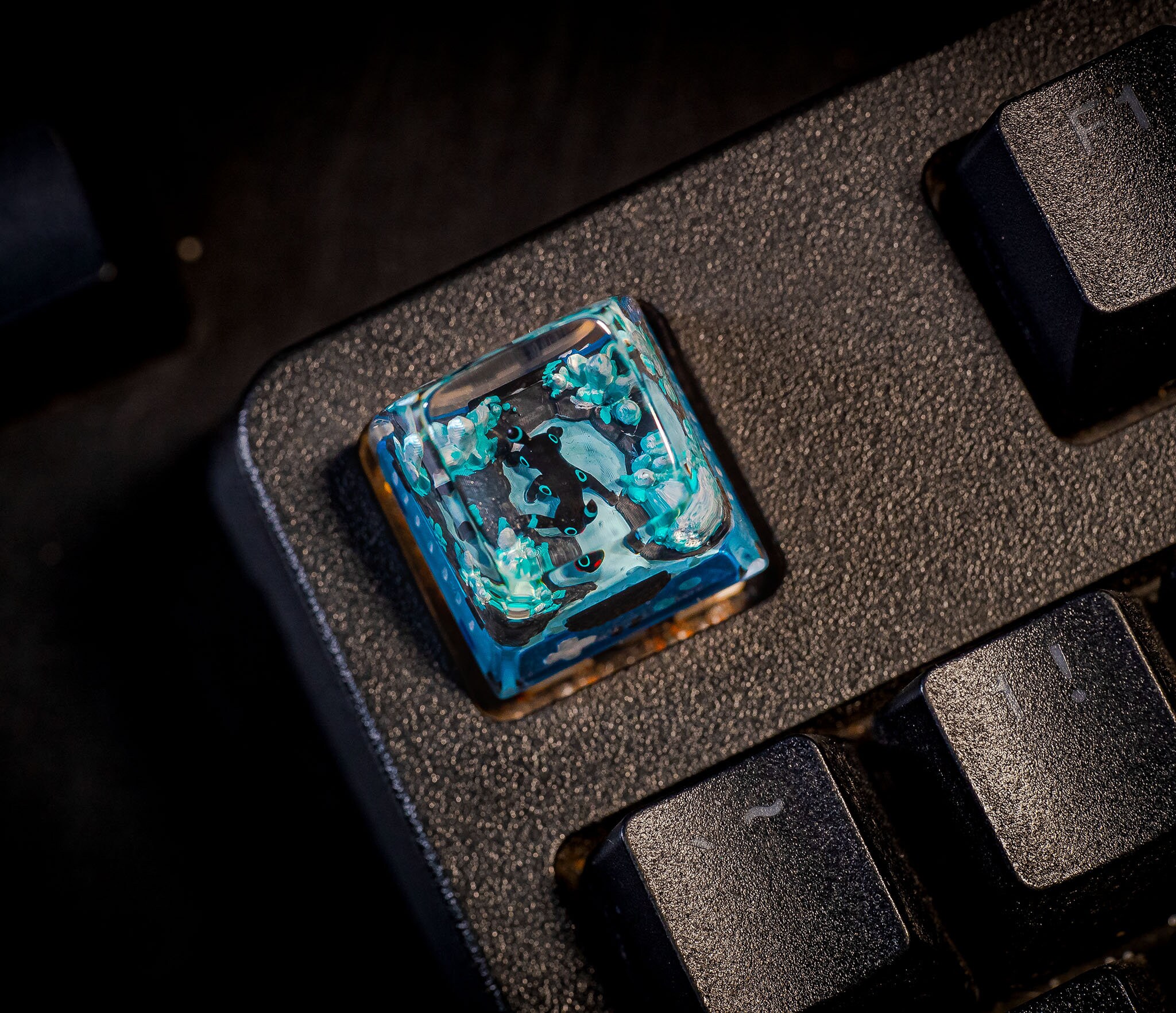 Umbreon Pokemon Resin Keycap, Anime Artisan Keycap, Umbreon Pokemon ESC ...