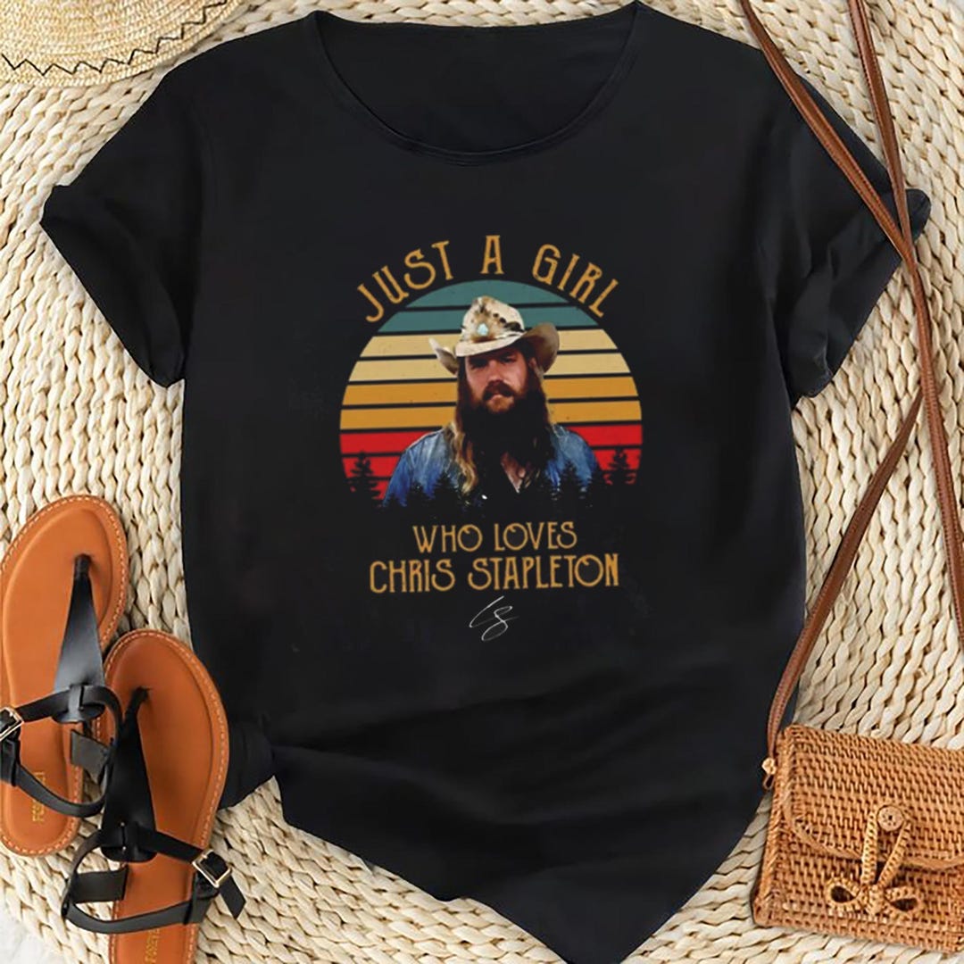 Signature Chris Stapleton 90s Vintage Shirt, Chris Stapleton 2025 Tour ...