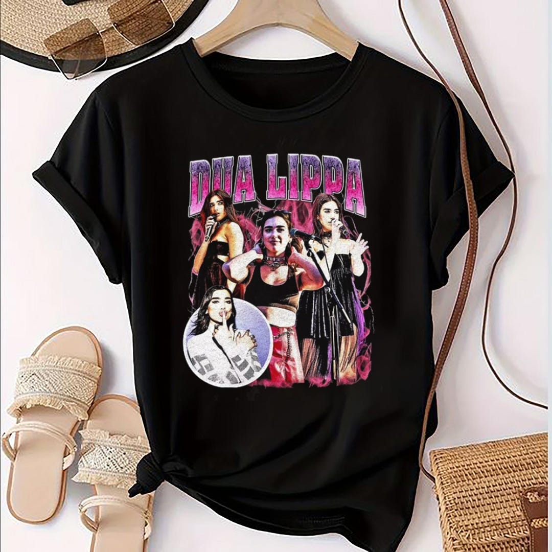 Dua Lipa Shirt, Dua Lipa Bootleg T-shirt, Dua Lipa World Tour 2025 ...