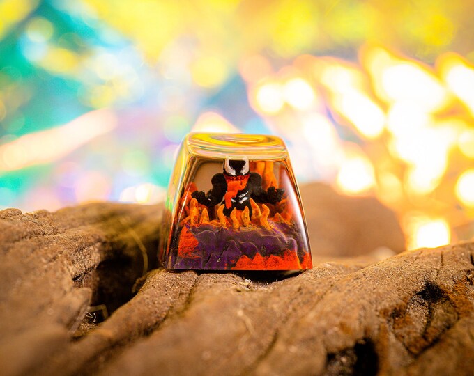 Venom Resin Keycap, Symbiote Artisan Keycap, Venom ESC SA Keycap ...