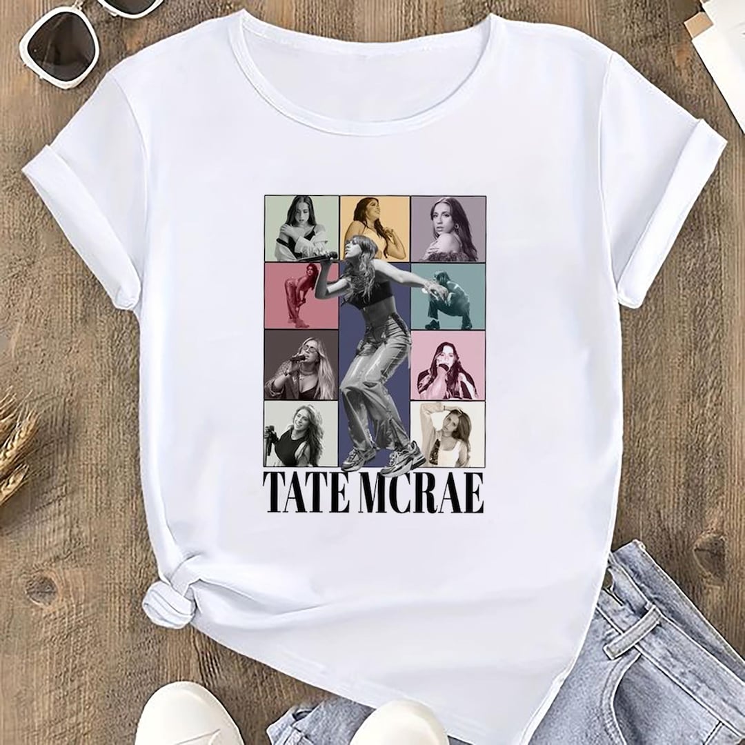 Graphic Tate Mcrae T-shirt, Tate Mcrae T8 Shirt, Tate Mcrae World Tour ...