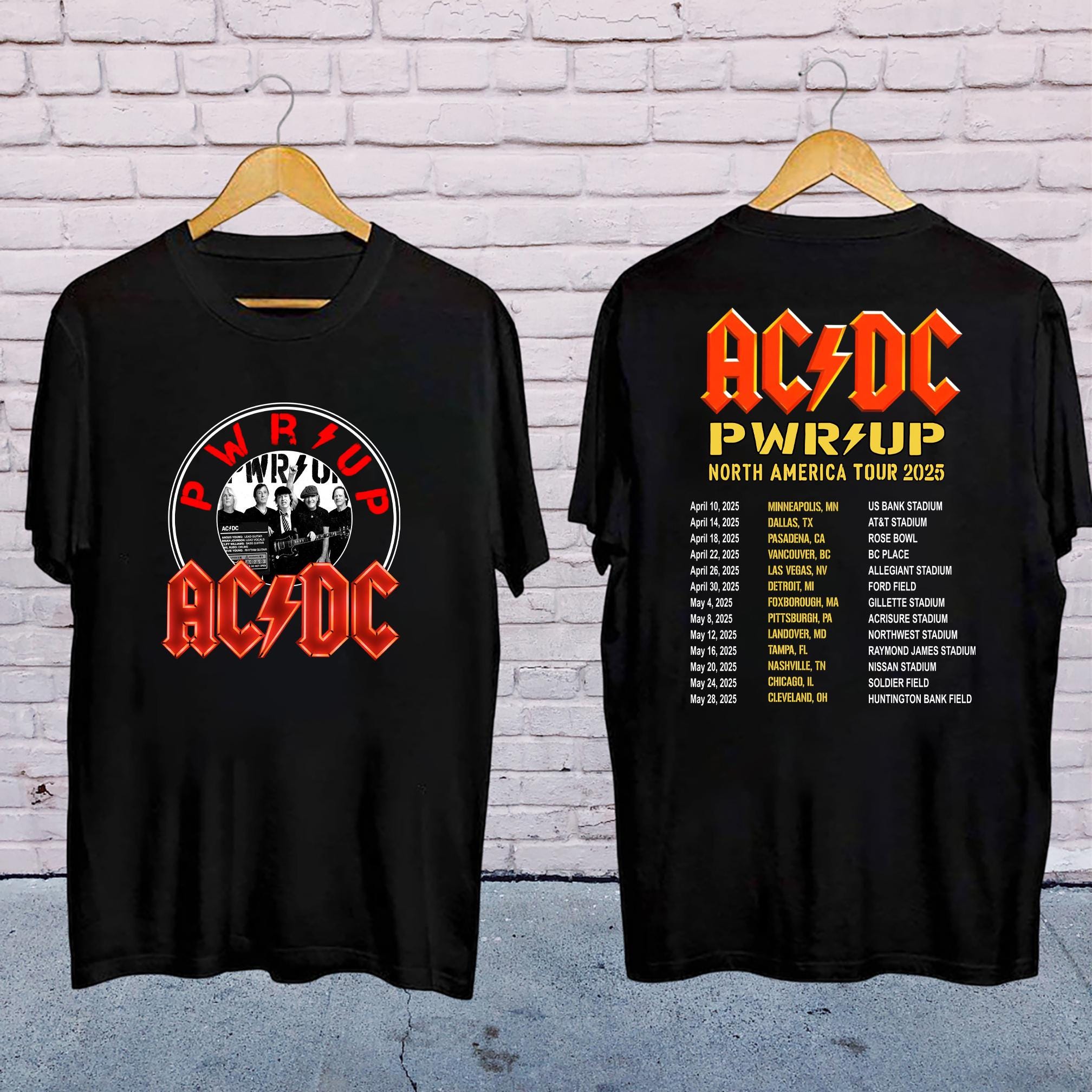 Vintage Acdc T Shirt - Etsy Vintage Acdc T Shirt - Etsy