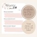Printable Worry Journalanxiety Template Digital Journal Printable ...