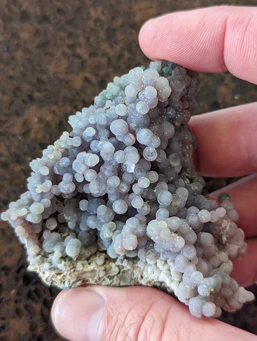 Rare and Stunning Grape Agate Botryoidal Amethyst Crystal From ...