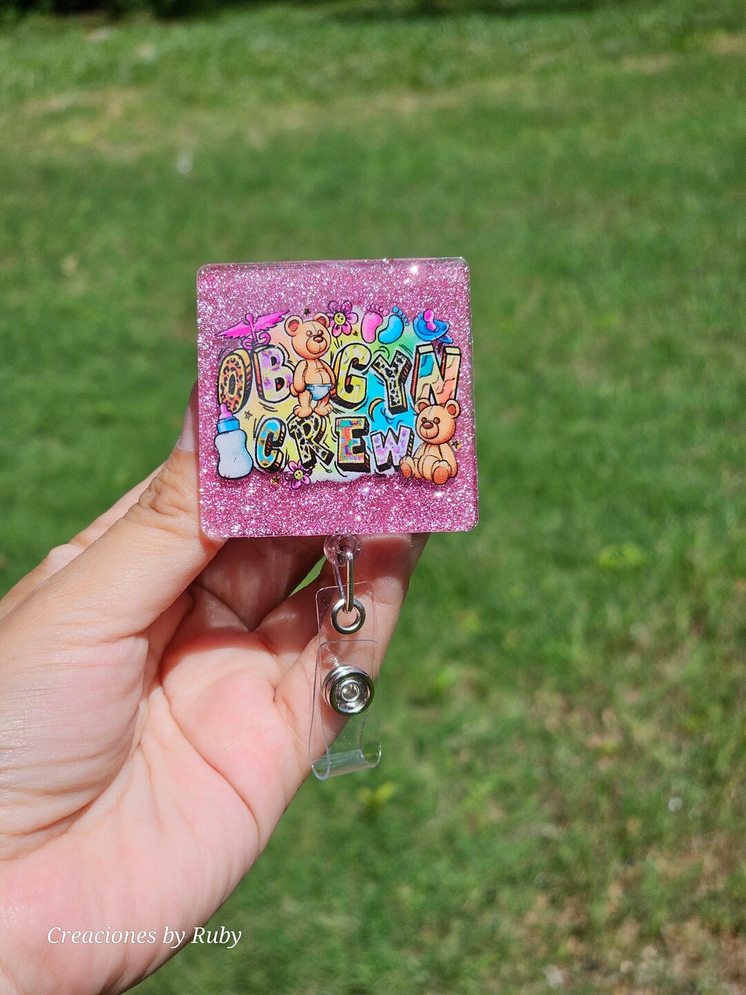 Obgyn Crew Badge Reel/ Obgyn Badge - Etsy