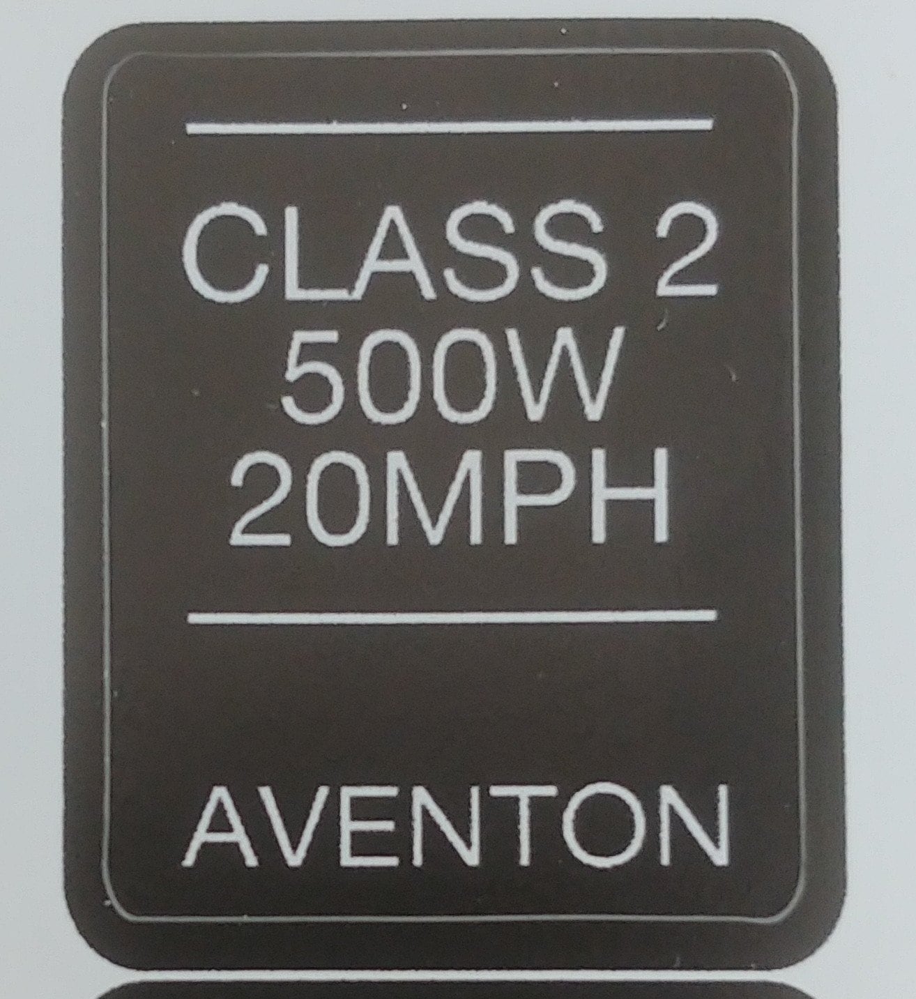 E-bike Class 1, 2 & 3 Sticker / Decal - Matte Vinyl - Etsy