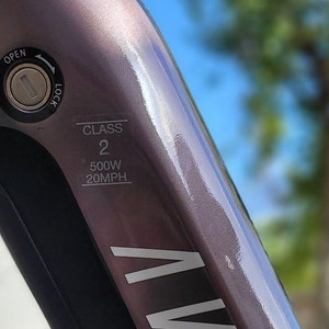 E-bike Class 1, 2 and 3 Sticker / Decal Clear - Etsy