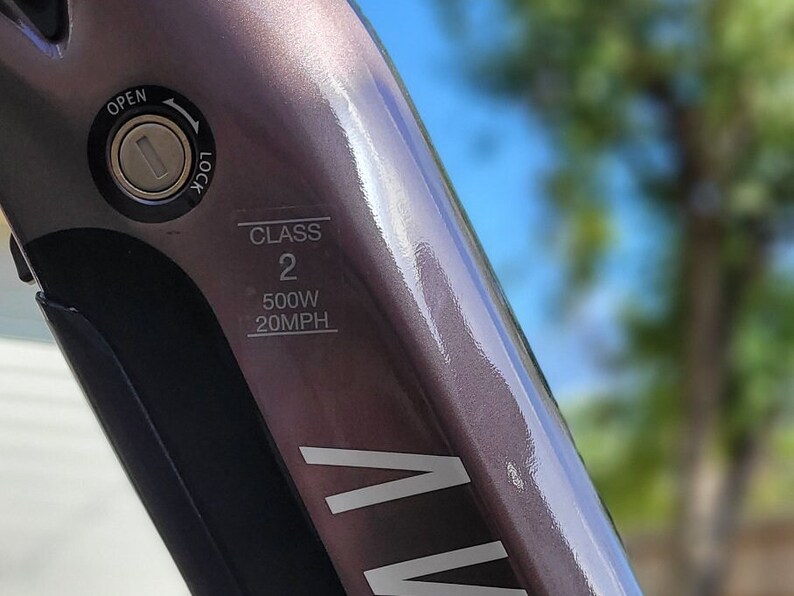 E-bike Class 1, 2 and 3 Sticker / Decal Clear - Etsy Australia