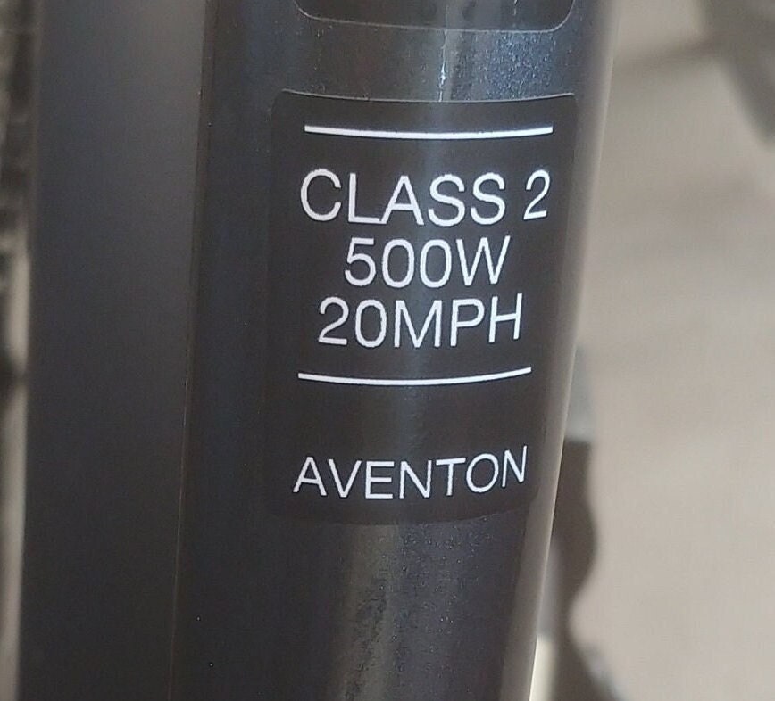 E-bike Class 1, 2 & 3 Sticker / Decal - Matte Vinyl - Etsy