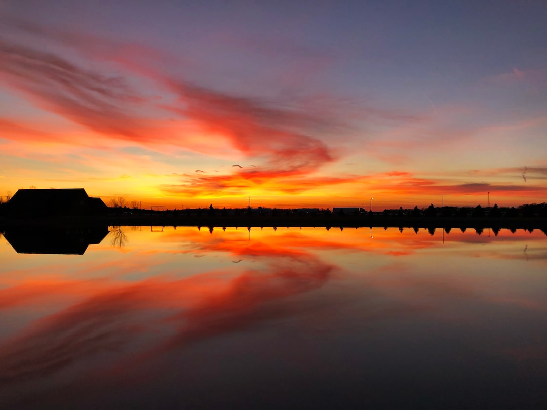 Hot Summer Red Sky - Etsy