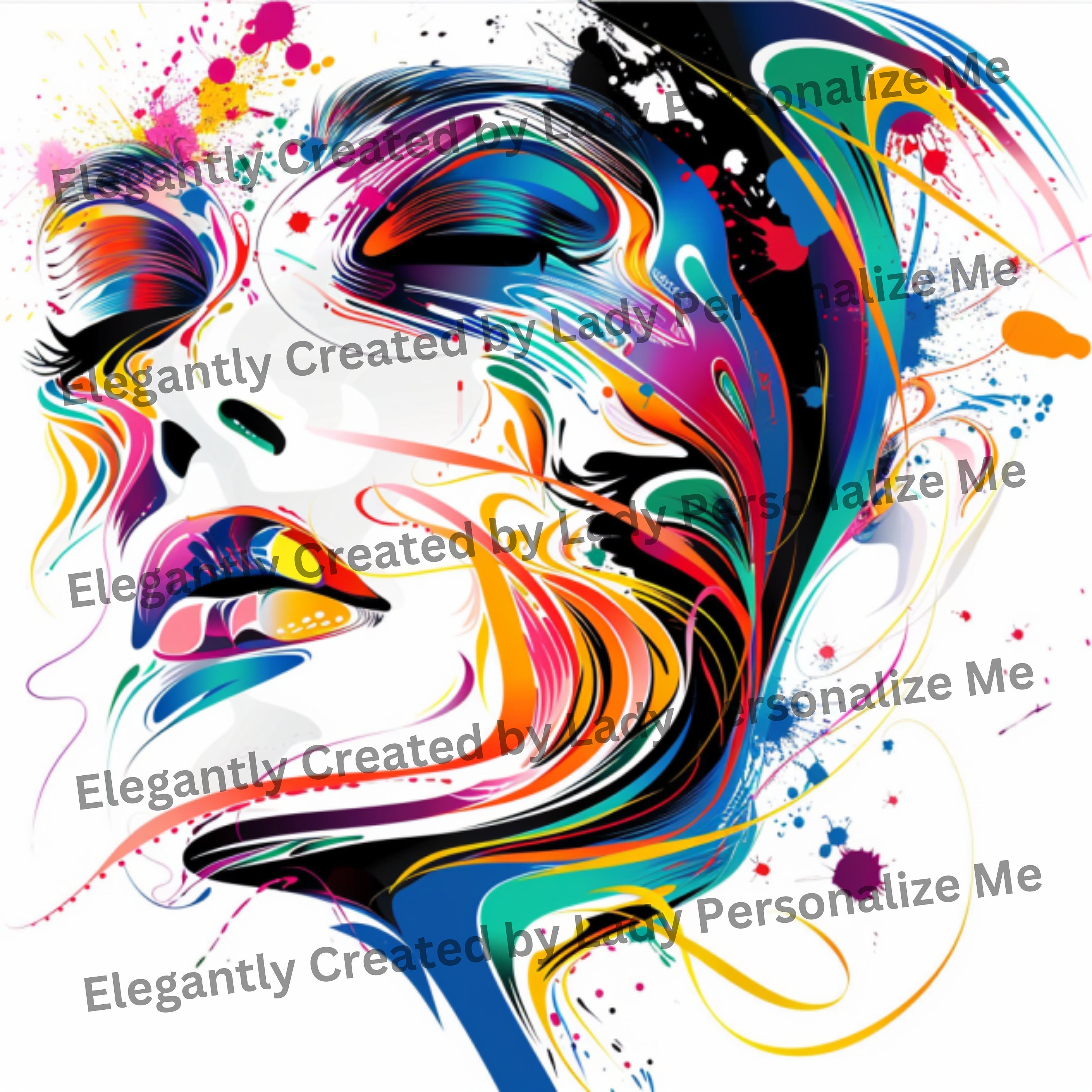 Vibrant Colors Clipart Bundle, Perfect for DIY Projects, Gift for Her ...