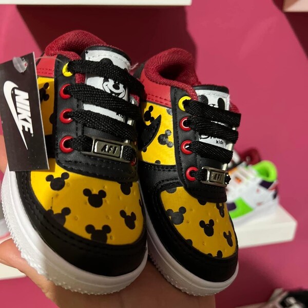 Mickey Mouse Shoes - Etsy