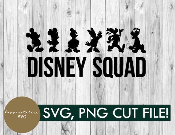 Svg Png Character Squad Digital Download Vacation Shirt - Etsy