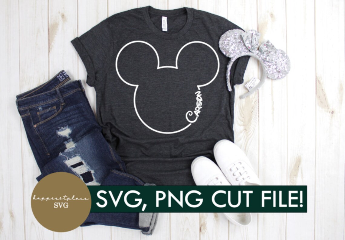 Svg, Png, Custom Name, Mickey, Minnie, Digital Download, Vacation ...