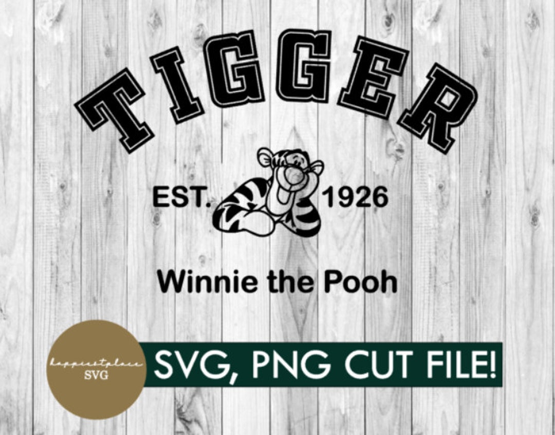 Svg, Png, Tigger, Print, Decal, Digital Download, Vacation, Shirt, Diy ...