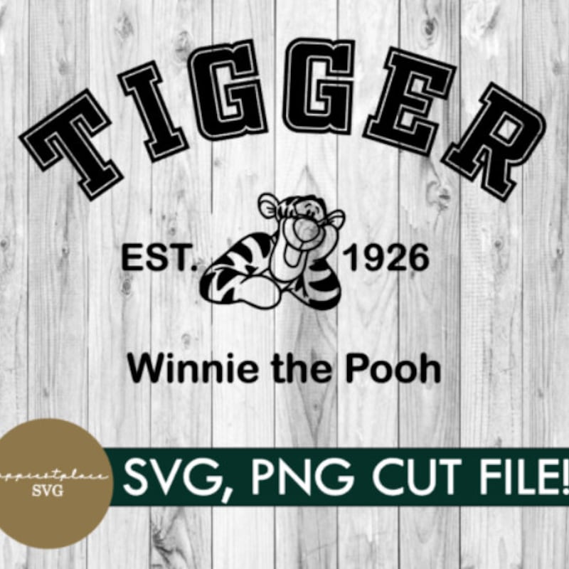 Tigger Svg - Etsy