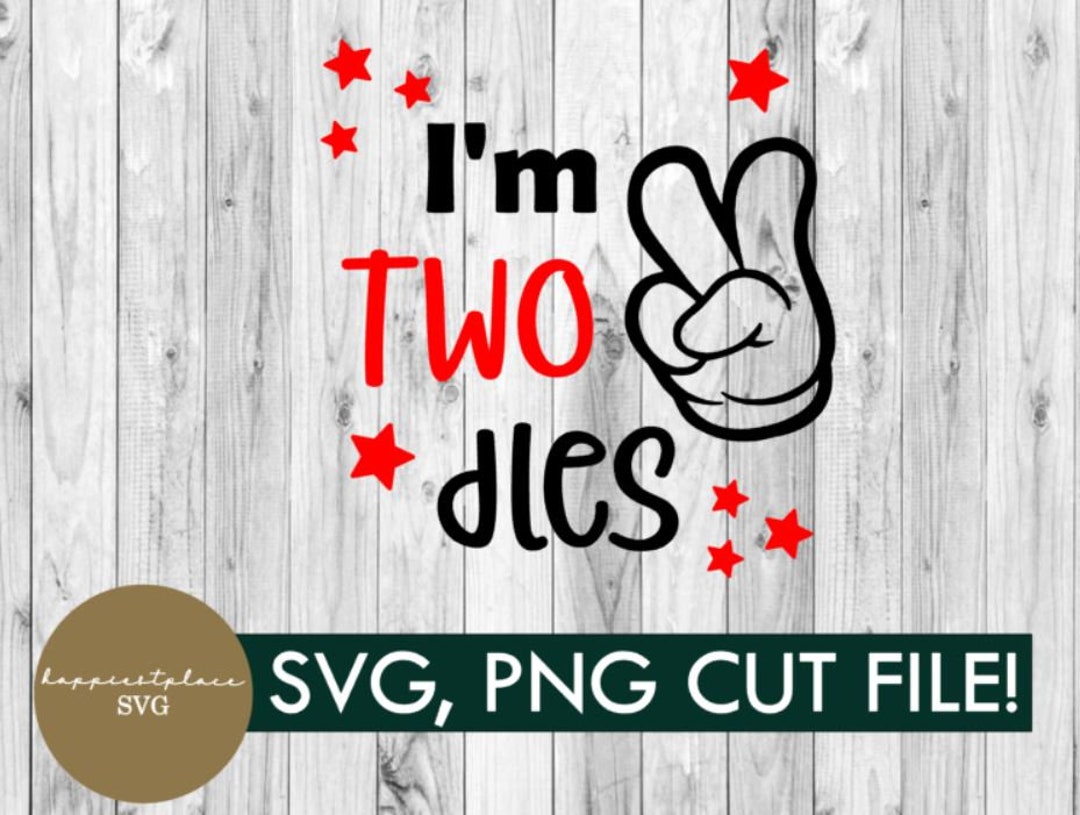 Svg, Png, I'm Twodles, Mickey Birthday, Digitial Download, Family, Diy ...