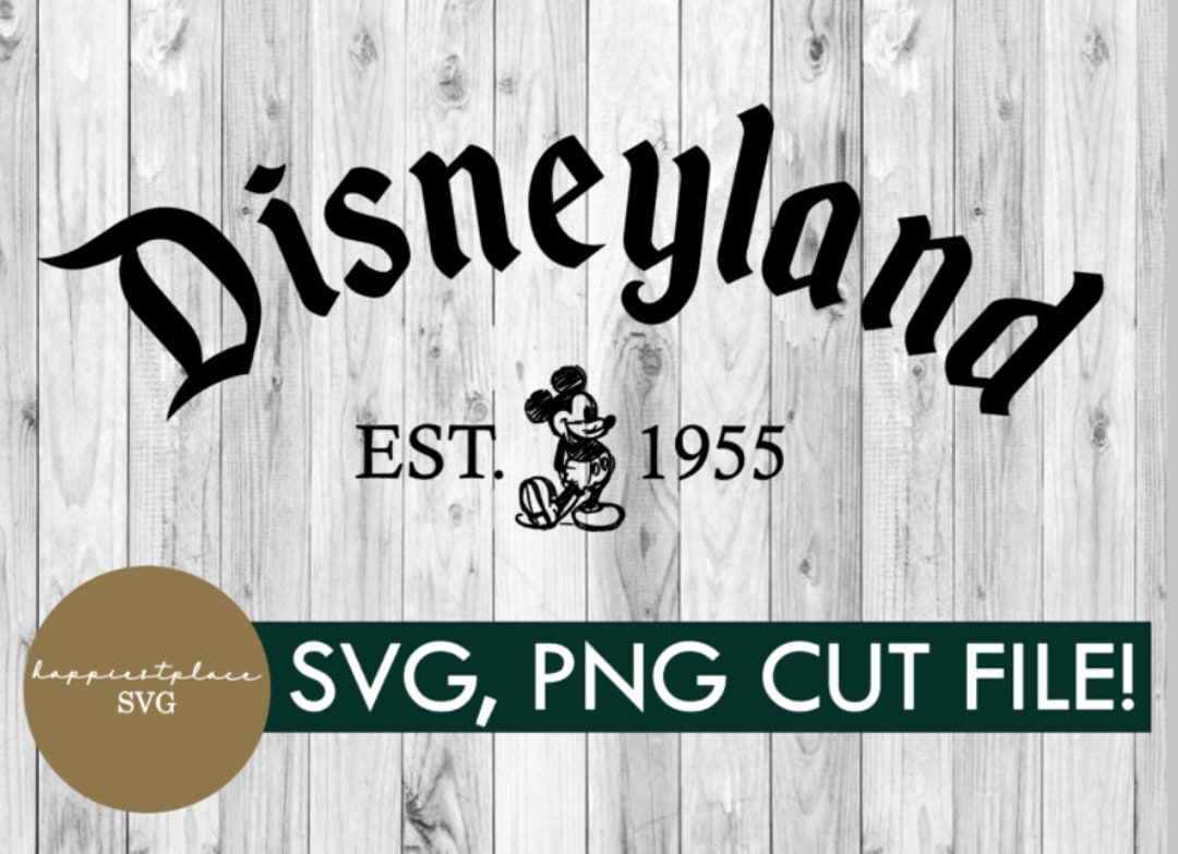 Est. 1955, SVG, PNG, Mickey, Digital Download, Vacation, Shirt, Diy ...