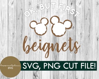 Mickey Beignets Svg - Etsy