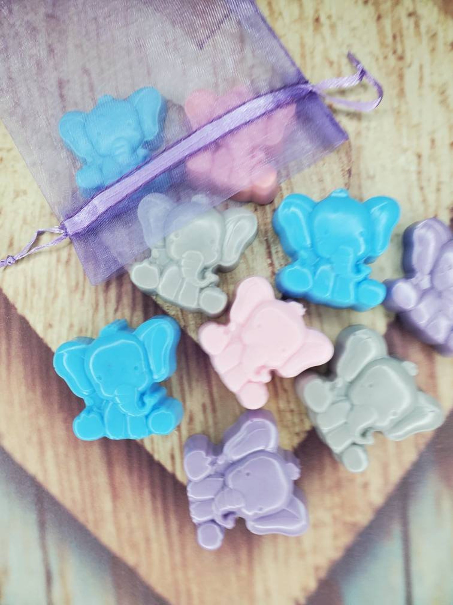 30 Baby Elephant Hand Soaps,baby Shower Soap Favors, Party Favors ...