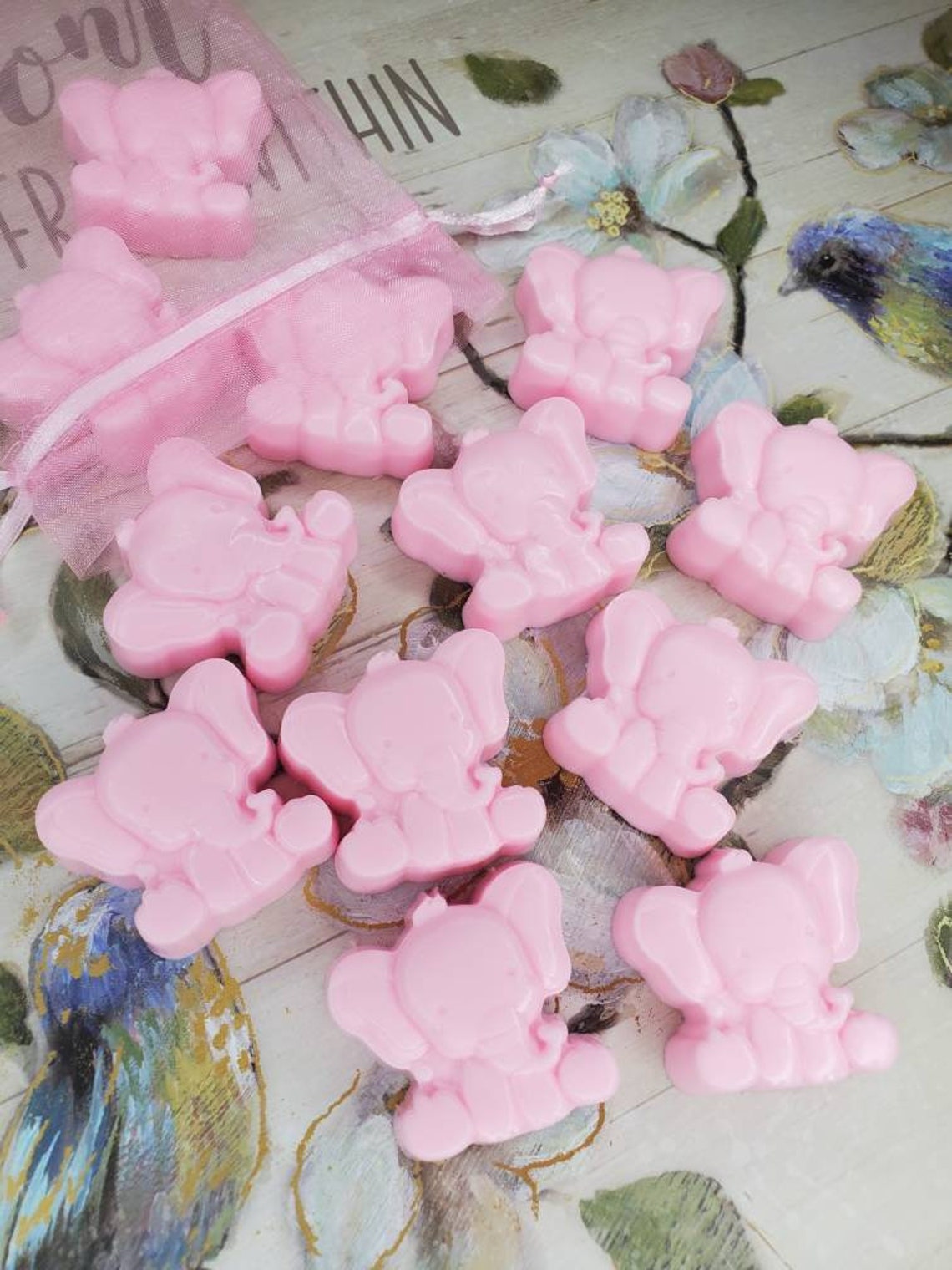 30 Baby Elephant Hand Soaps,baby Shower Soap Favors, Party Favors ...